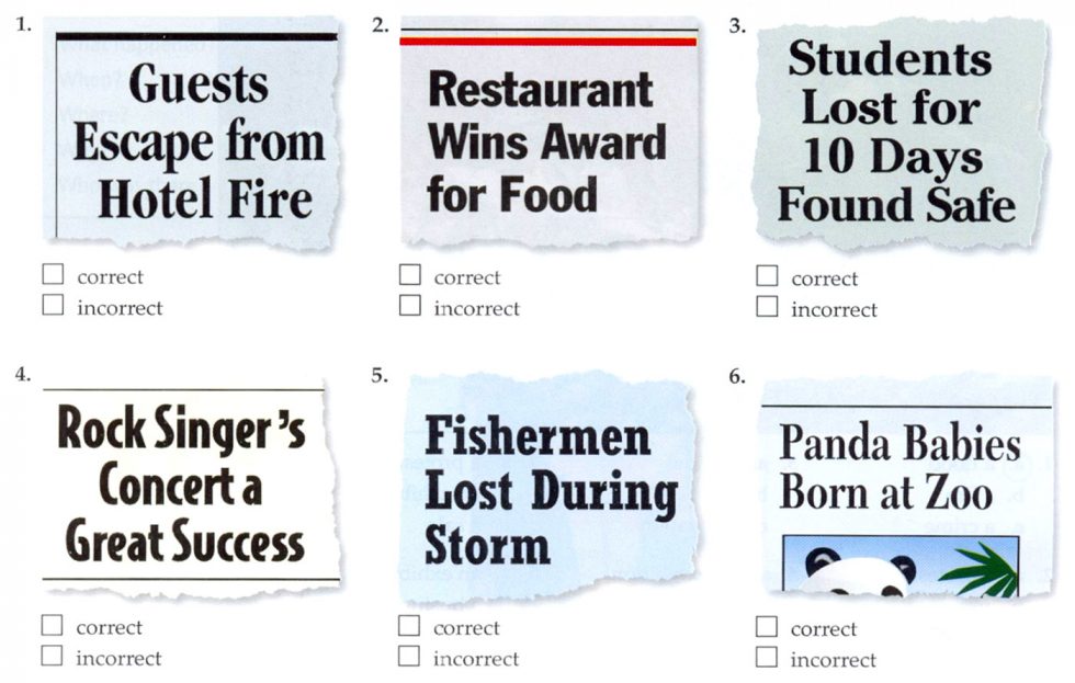 Listening Exercises B1 - The News - English Practice Online