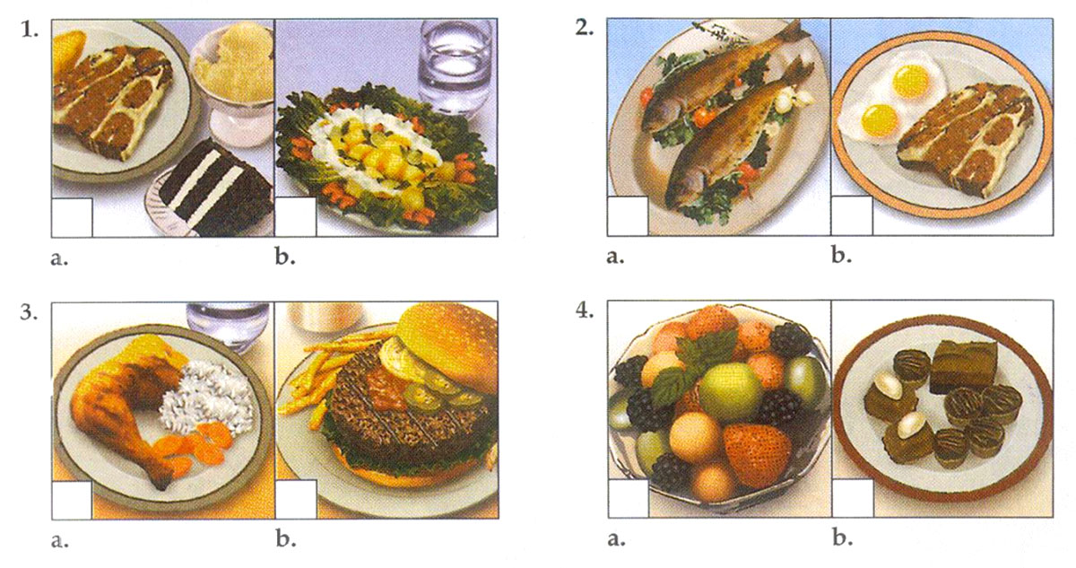 Listening Exercises B1 Food And Nutrition English Practice Online