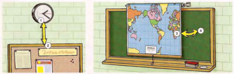 Learn Vocabulary Through Pictures - Prepositions - English Practice Online