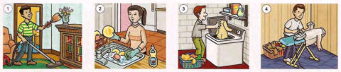 Learn Vocabulary Through Pictures - Everyday Activities II - English ...