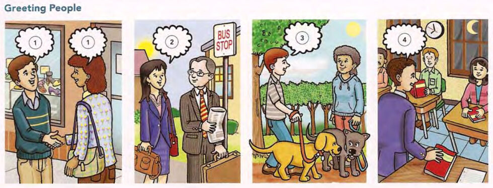 Learn Vocabulary Through Pictures - Everyday Conversation - English ...