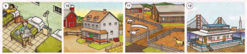 Learn Vocabulary Through Pictures - Types of Housing and Communities ...
