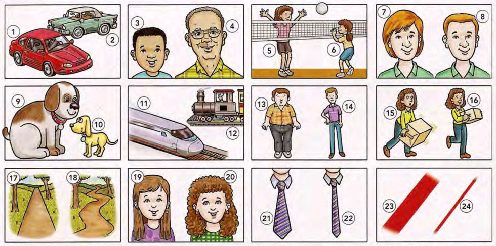 Learn Vocabulary Through Pictures - Describing People and Things ...