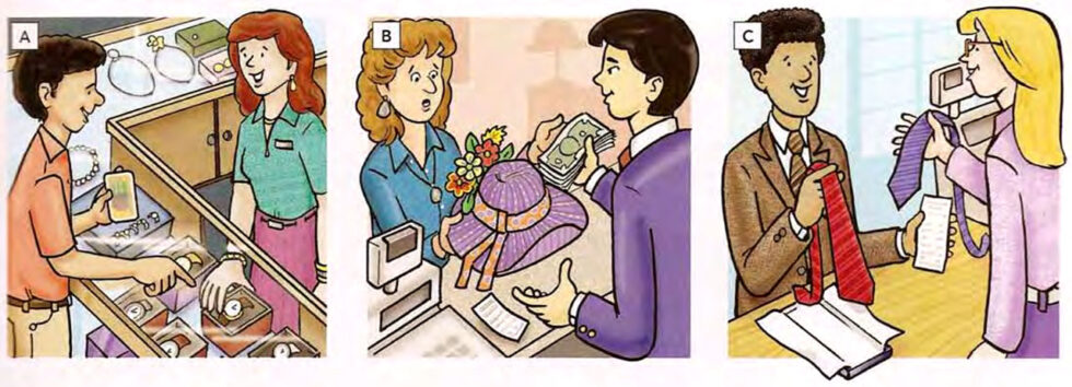 Learn Vocabulary Through Pictures - Shopping - English Practice Online