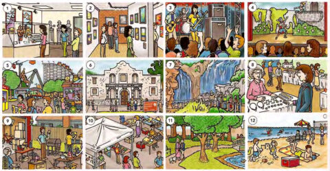 Learn Vocabulary Through Pictures - Places To Go - English Practice Online