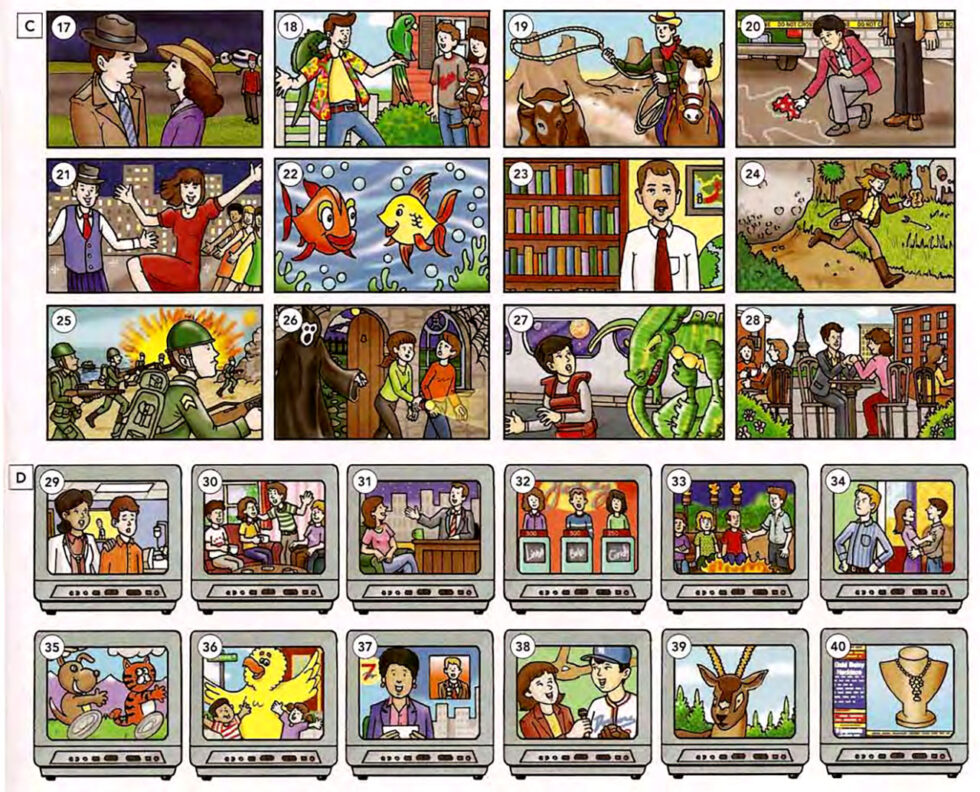 Learn Vocabulary Through Pictures - Types of Entertainment - English ...