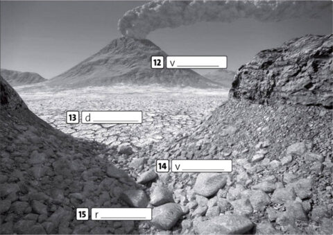 English Vocabulary Exercises for A2 - Landscapes - English Practice Online