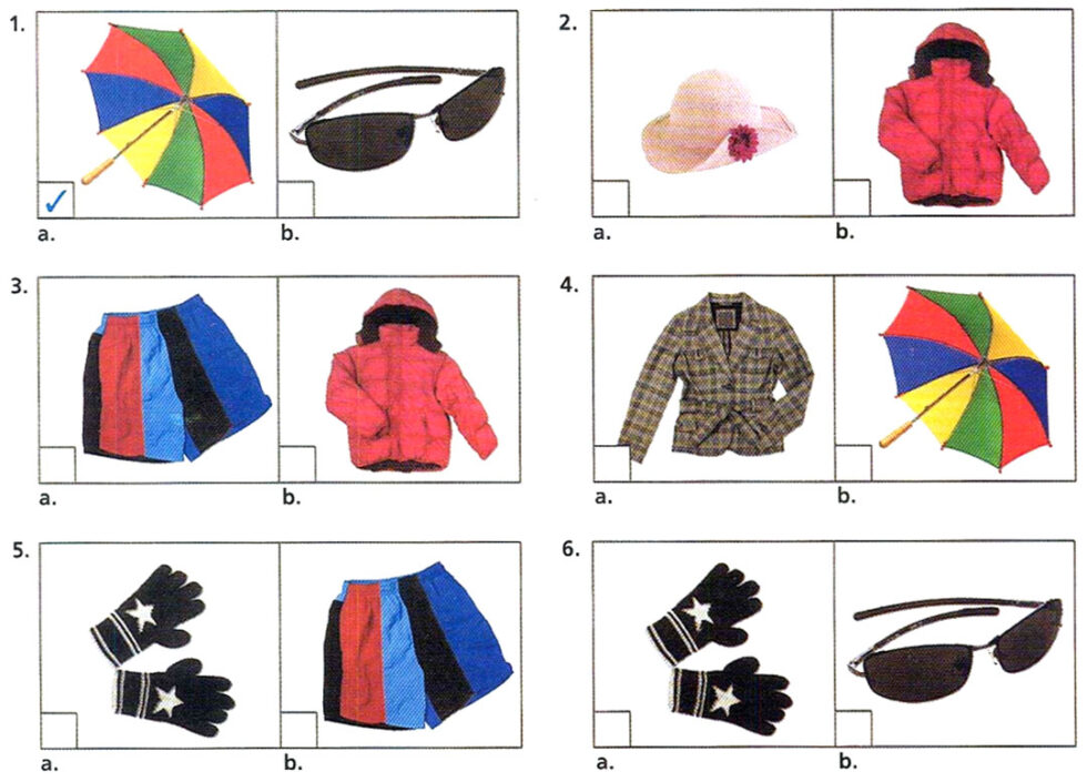 Practice Listening English Exercises for A1 - The Weather - English ...