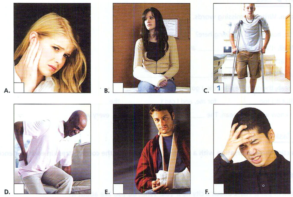 Practice Listening English Exercises for A1 - Health - English Practice ...