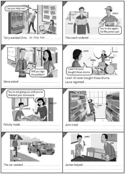 English Grammar Exercises -ing and to … - English Practice Online